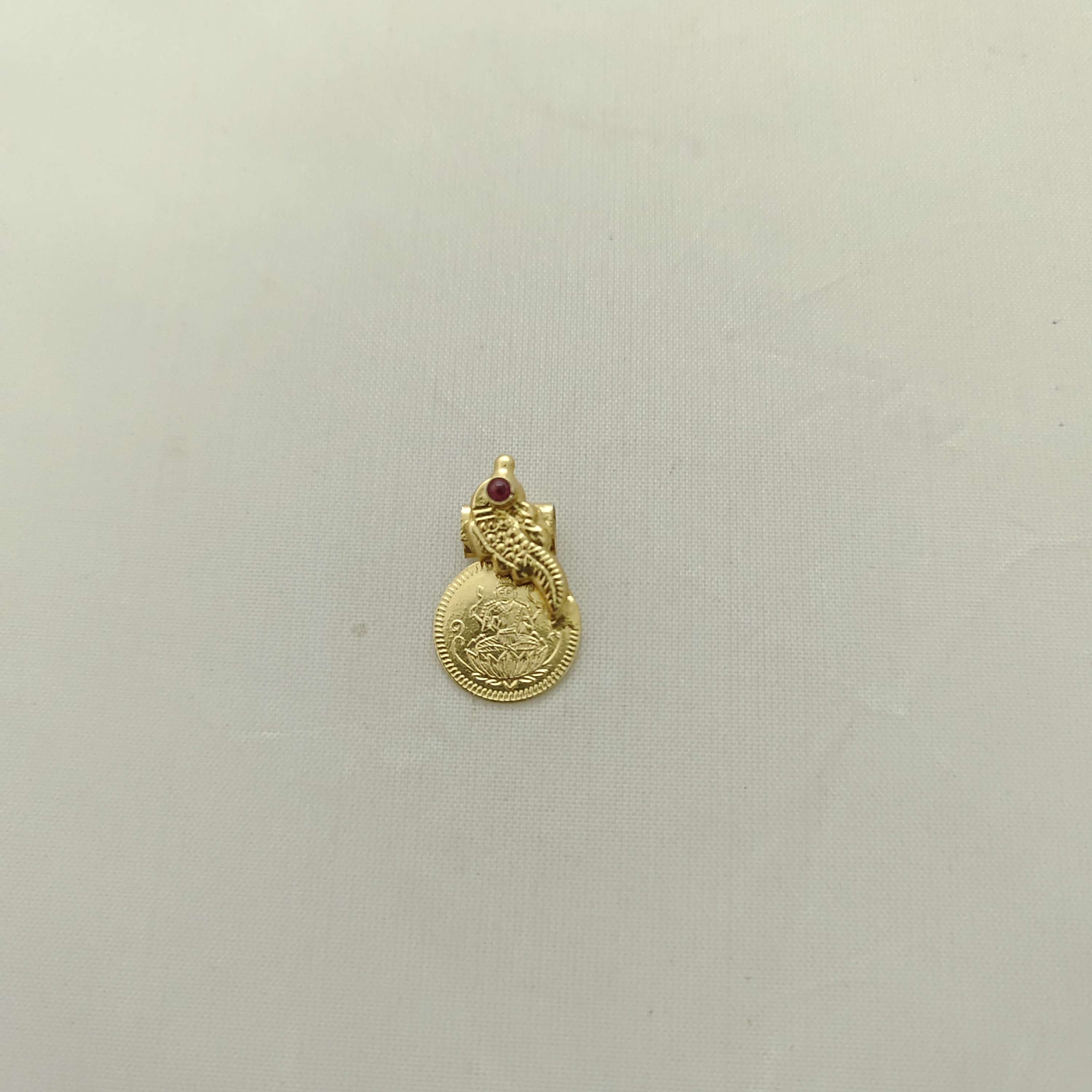 Silver kasu locket -RCJR405 – 92.5 | Ramala Jewelry / Ramala Collections