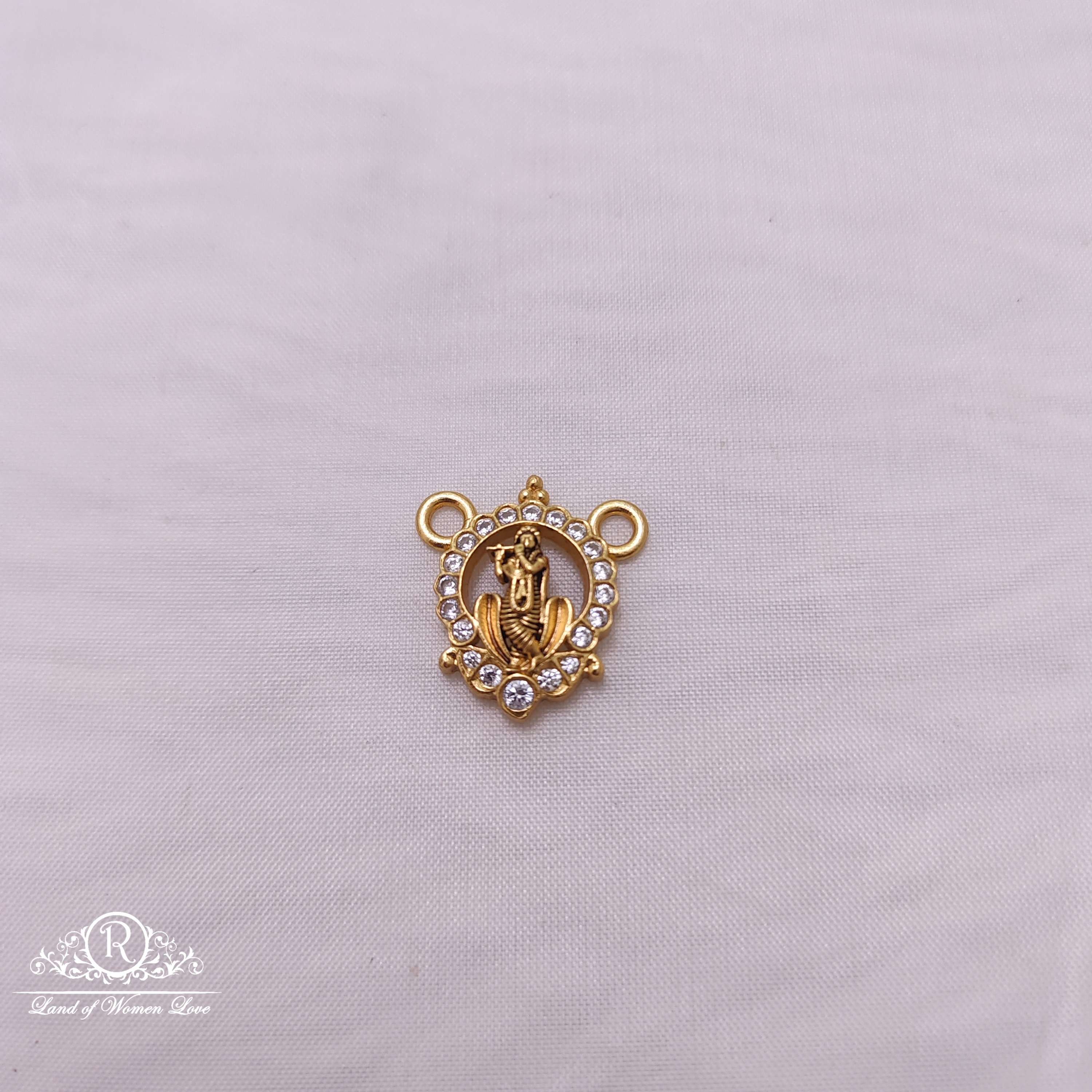 Silver Lord Krishna locket-RCM635 – | Ramala Jewelry / Ramala Collections
