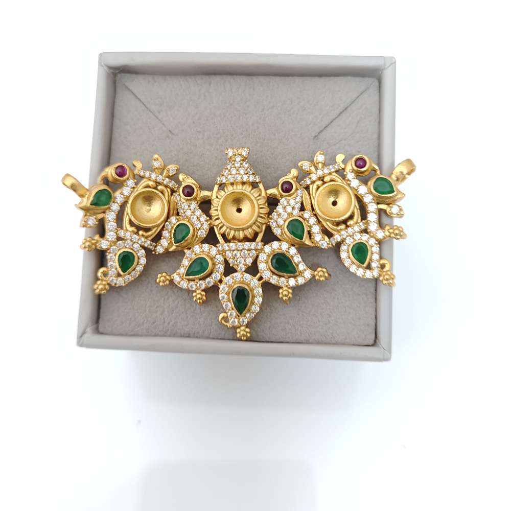 Silver God Balaji Mala Locket-RCM708 | Ramala Jewelry / Ramala Collections